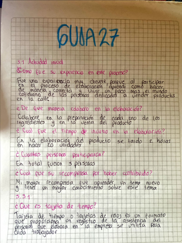 Guía 27 Nómina Al Costo | PDF