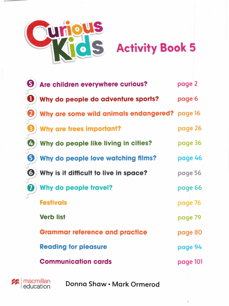 Curious Kids Activity 5 | PDF | Water Sports