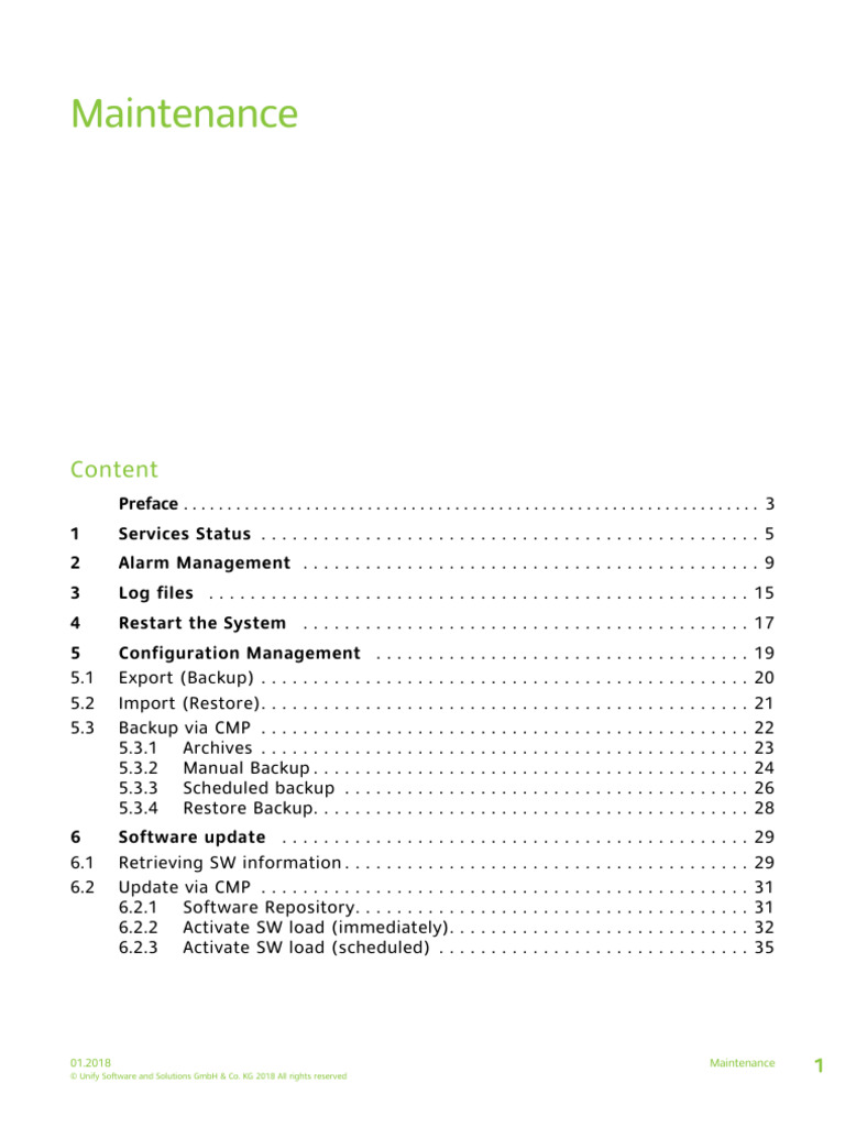 Mod05 GL Maint | PDF | Computer Network | Computer Science