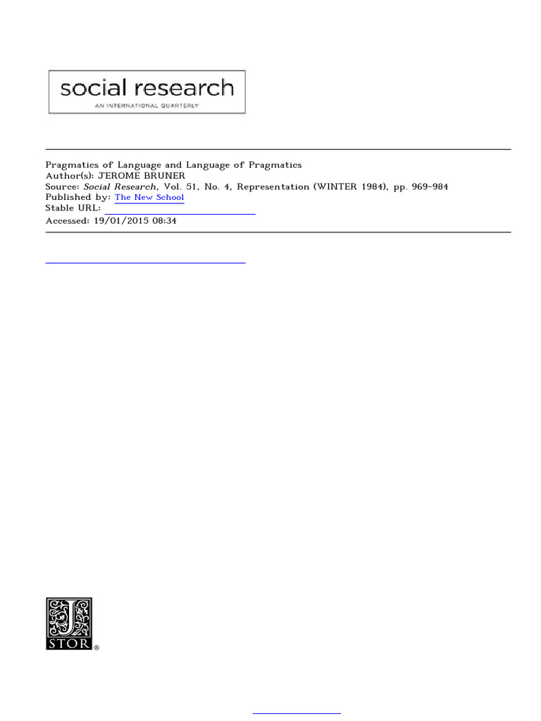 Language Pragmatics and Social Use | PDF | Semantics | Communication