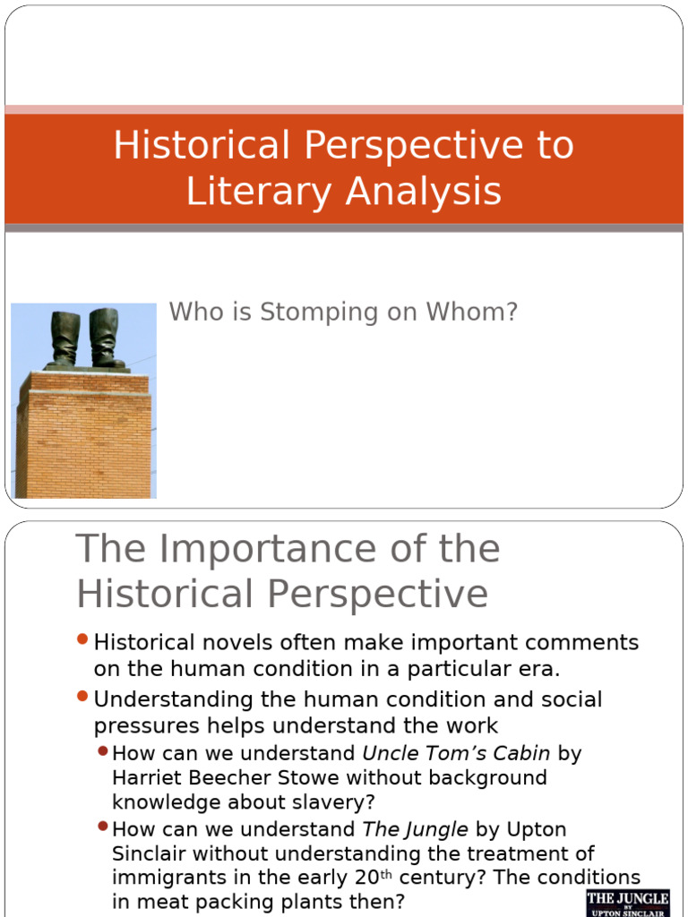 Historicalperspective | PDF | Uncle Tom's Cabin | Liberal Arts Education