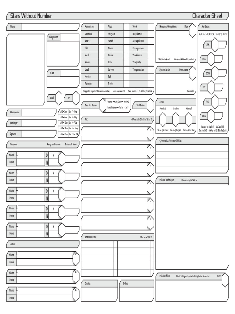character_sheet | PDF