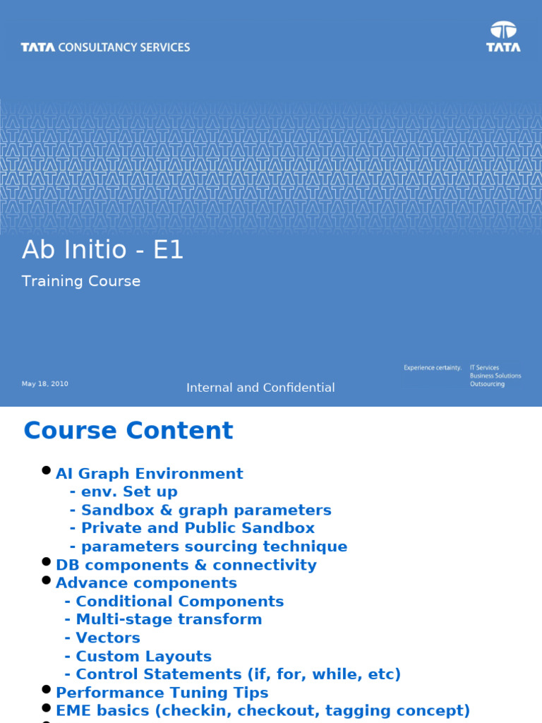 Ab Initio Advance Concepts | PDF | Parameter (Computer Programming) | Databases