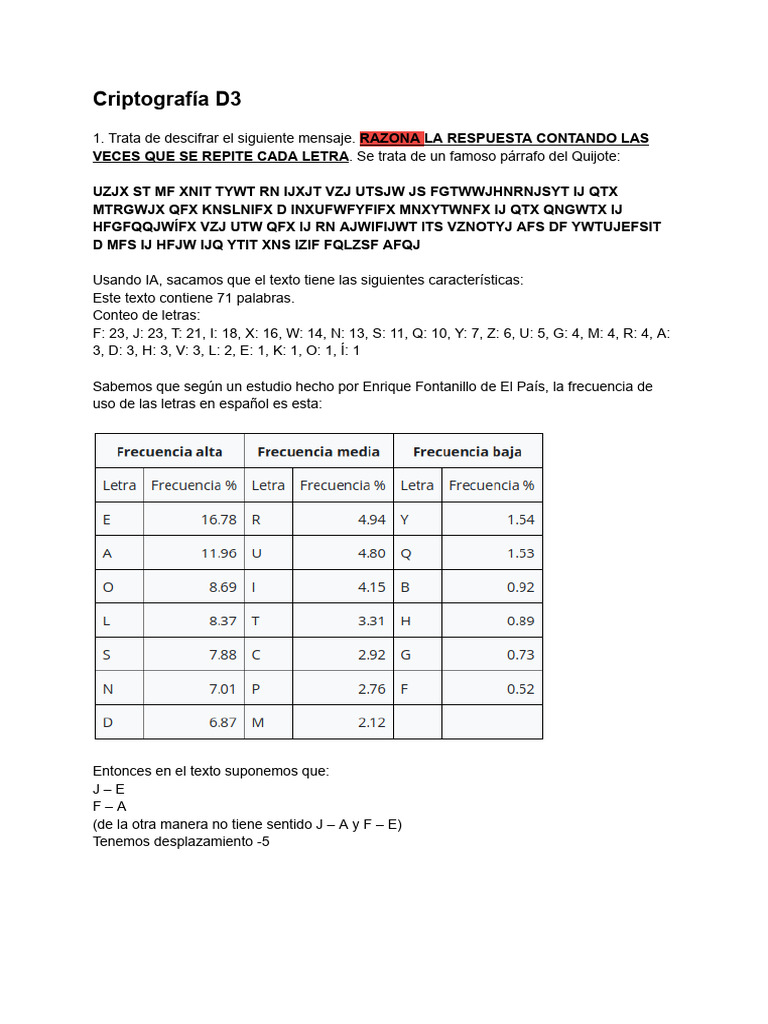Criptografía D3 (2) | PDF