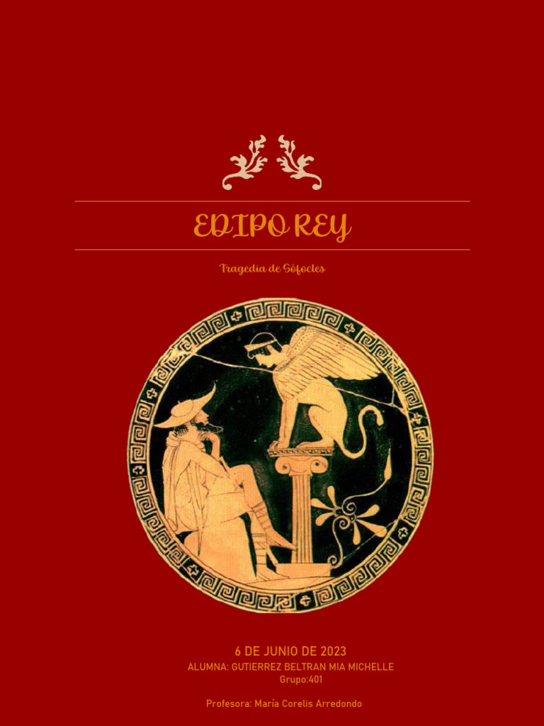 Edipo Rey | PDF | Edipo | Mitología tebana