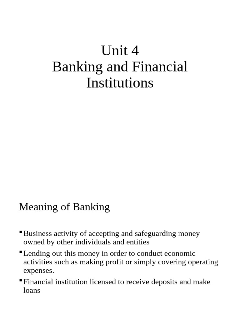Overview of Banking Types in India | PDF | Banks | Money