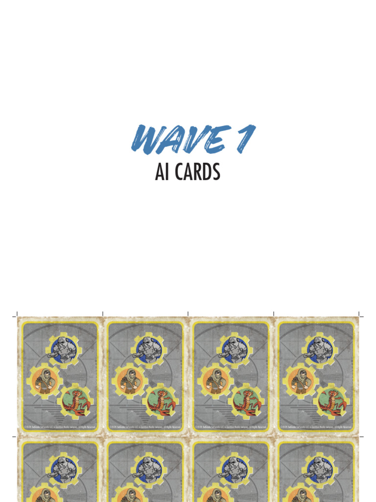 Ai Cards Wave1 V3 | PDF | Ballistics | Firearms
