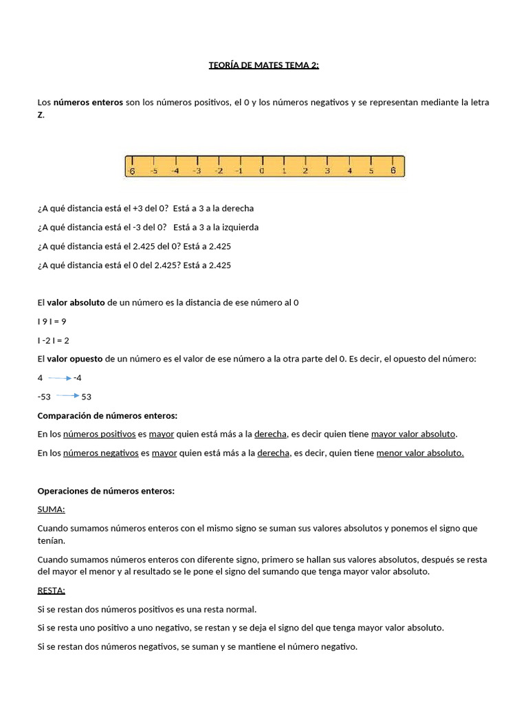 Teoría Tema 2 | PDF