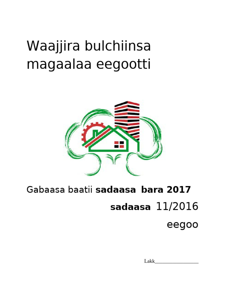 Xalayaa Gaggeesituu | PDF