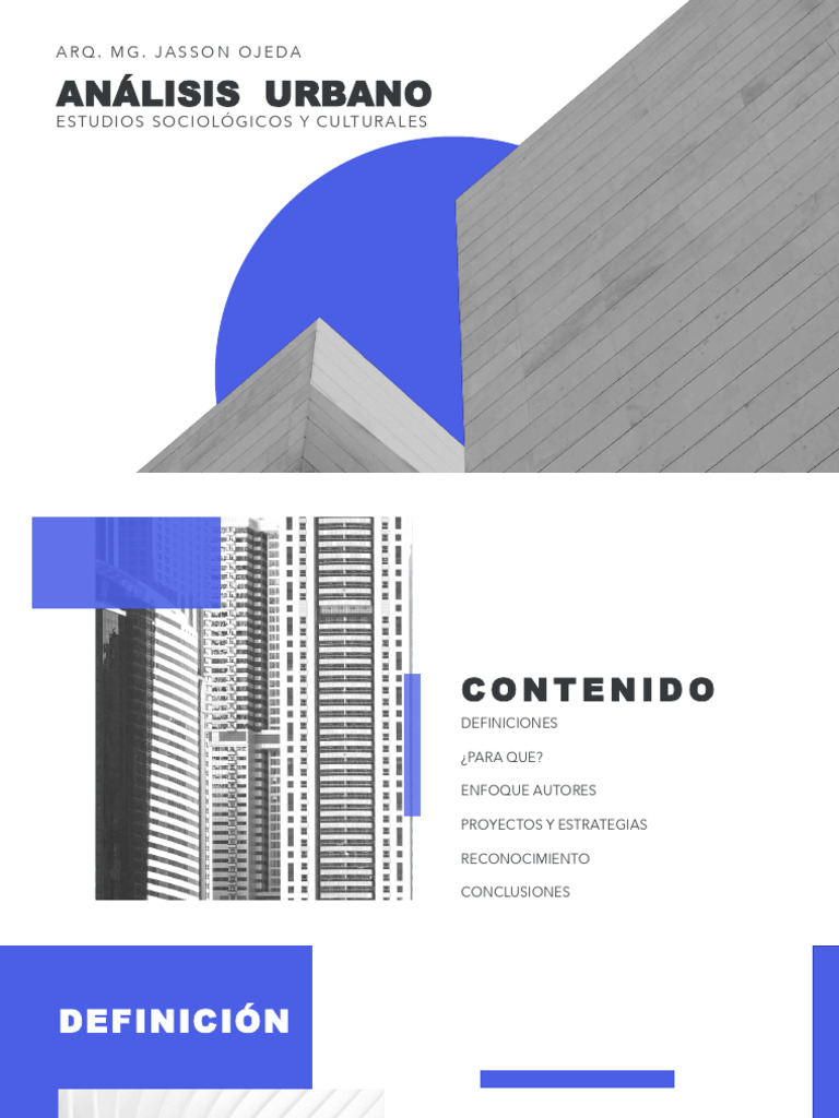 Analisis Urbano | PDF | Sociología | Peatonal