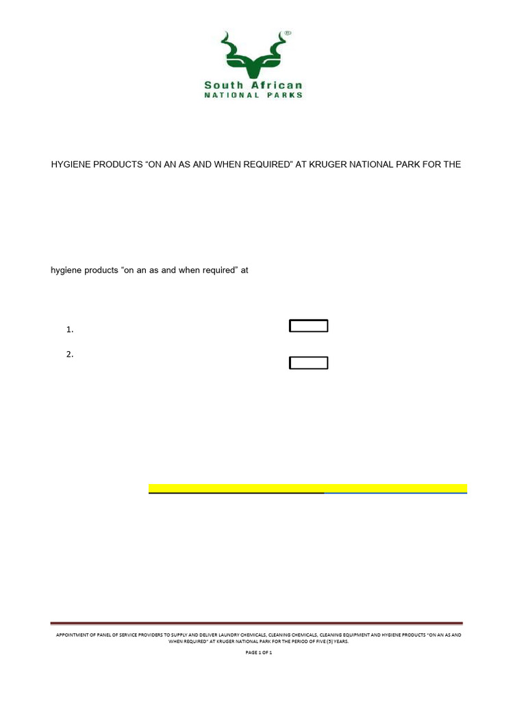 EXTENSION OF TENDER VALIDITY PERIOD-KNP-010-24A-CLEANING CHEMICALS | PDF