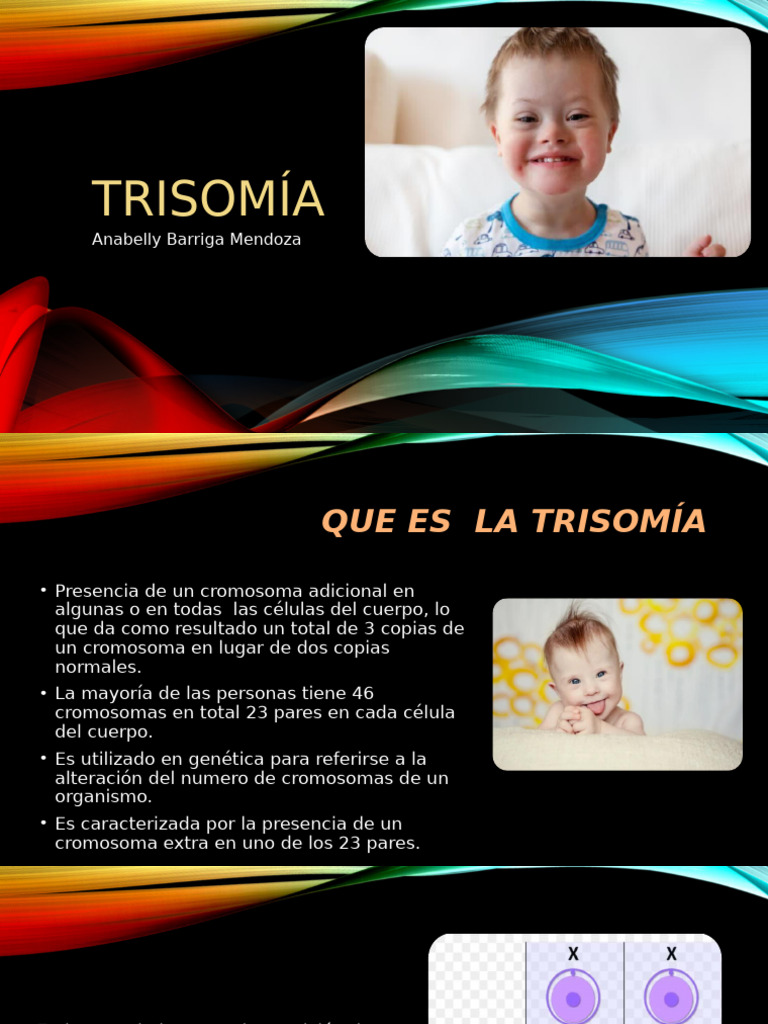 Qué es la Trisomía: Definición y Síntomas | PDF