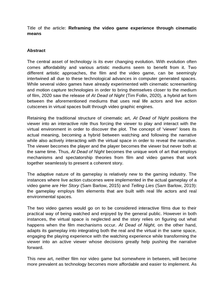 Bio (250 Words) + Abstract (1000 Words) | PDF