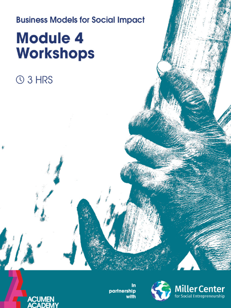 Social Impact Business Model Workshop | PDF | Business Model | Business