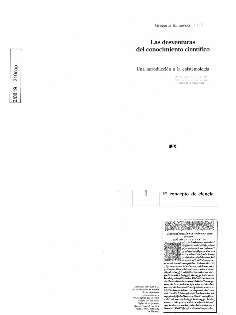 Klimovsky Cap. 1 | PDF