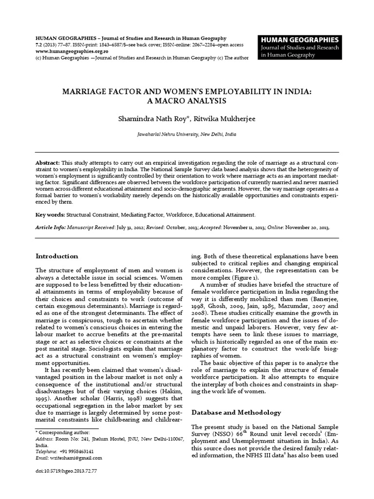 7 2 13 8 Roy | PDF | Logistic Regression | Labour Economics