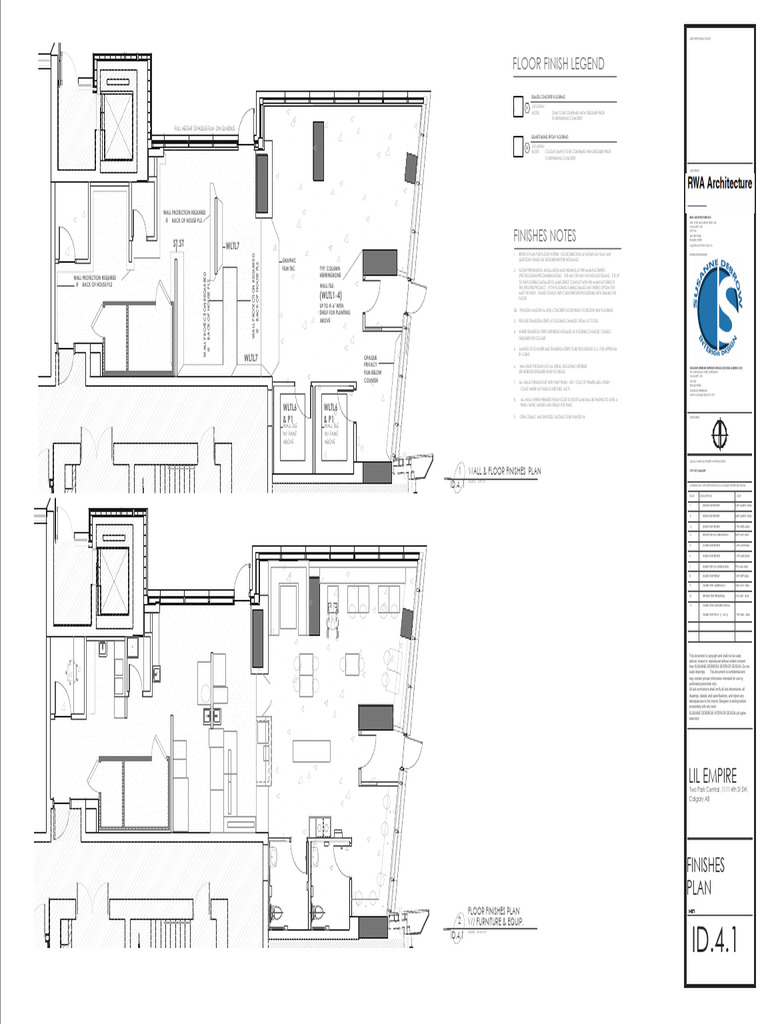 Wall and Floor Finishes Plan Guide | PDF | Floors | Architectural Design