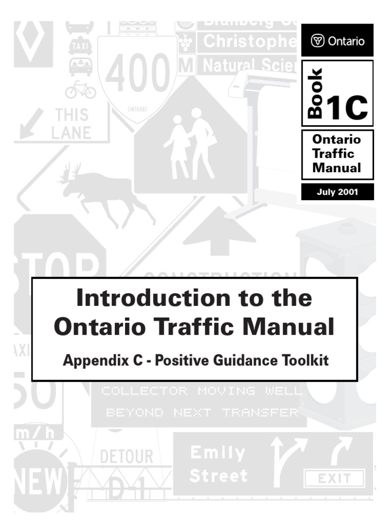OTM_Book 1C - Introduction to the Ontario Traffic Manual. Appendix C ...