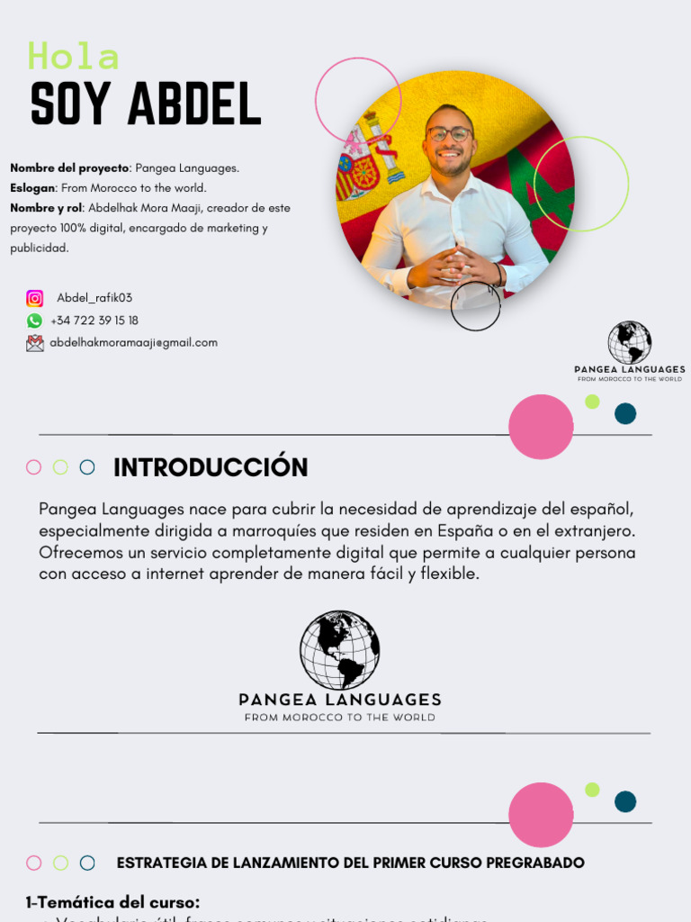 Proyecto ''Pangea Languages'' | PDF | Aprendizaje | Comunicación humana