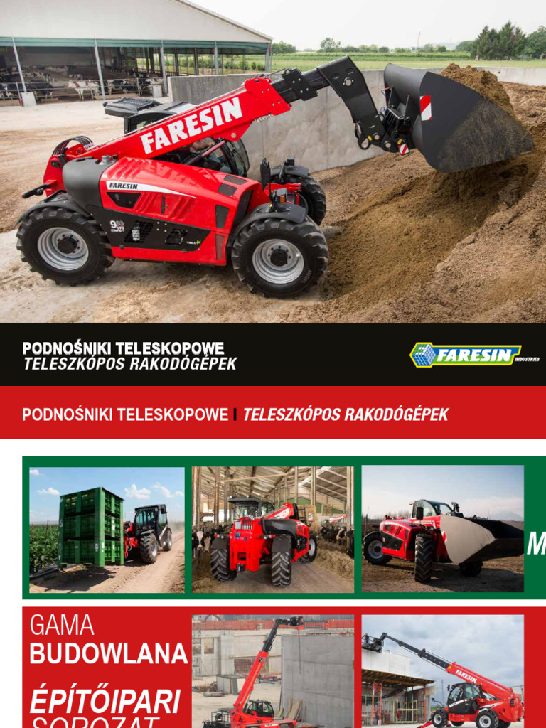 Katalog Ladowarki Faresin | PDF