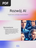 Sztuczna Inteligencja AI Prezentacja | PDF