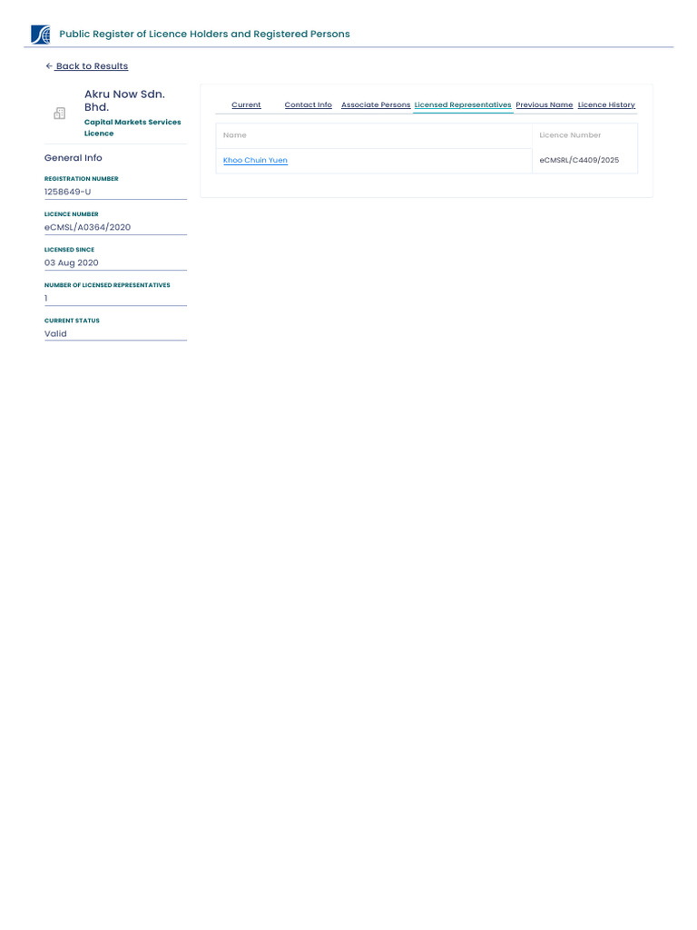 SC Public Register (CMSRL) | PDF