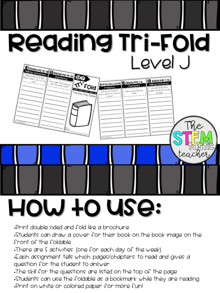Reading Tri-Fold: Level J | PDF