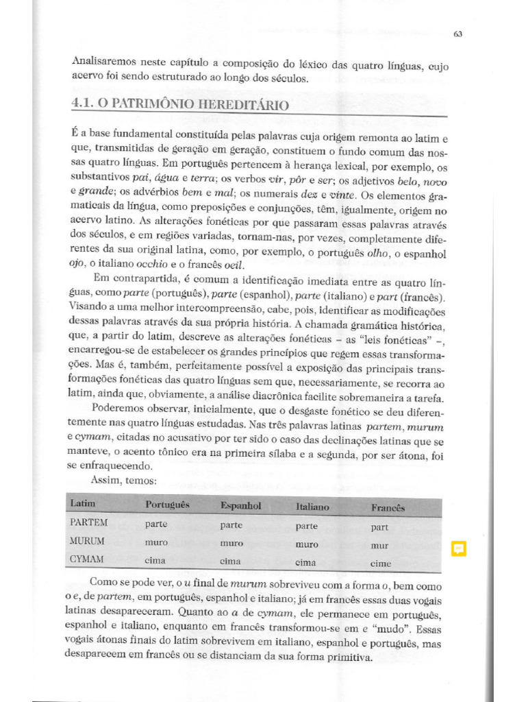 3 Cap4 HistoriadasPalavras | PDF