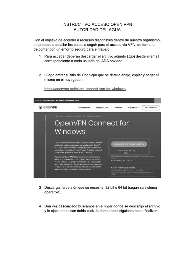 Instructivo VPN | PDF