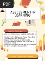 Docs Guiding Principles in Constructing True or False | PDF | Multiple Choice