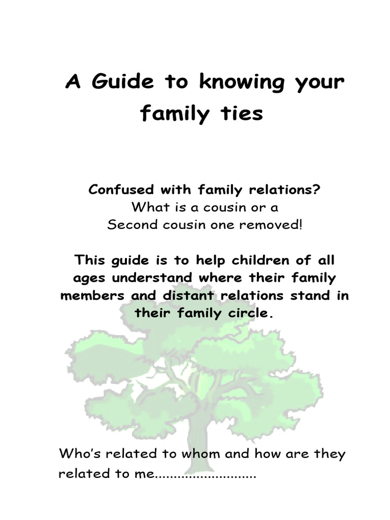 FamilyTies Obooko Fam0008 | PDF | Grandparent | Family