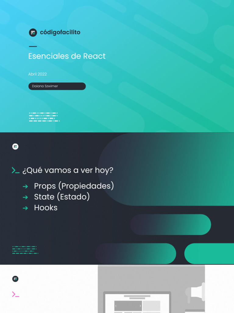 0.slides - Esenciales de React | PDF