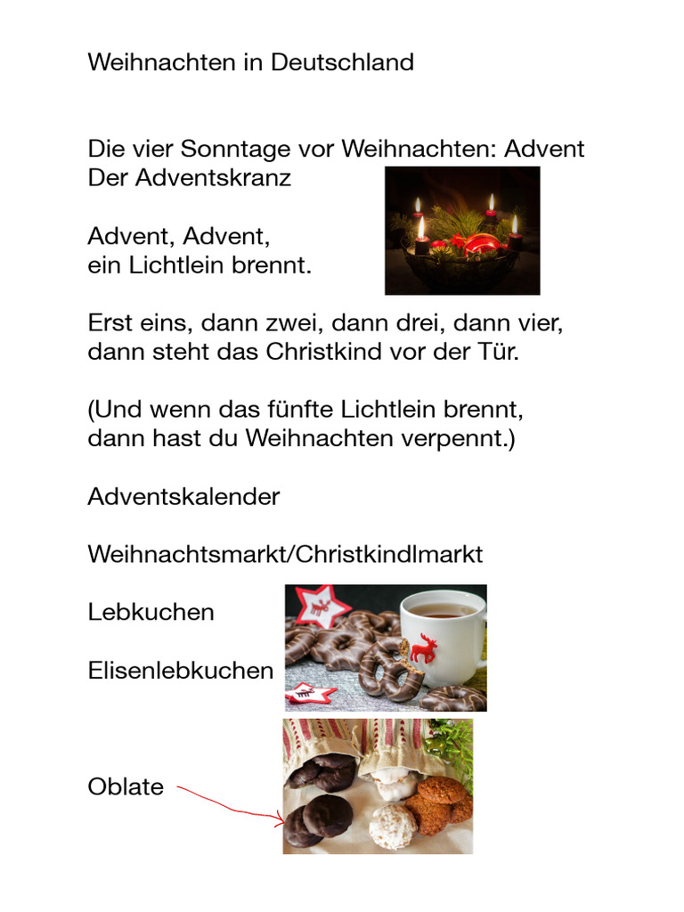 Weihnachten in Deutschland | PDF