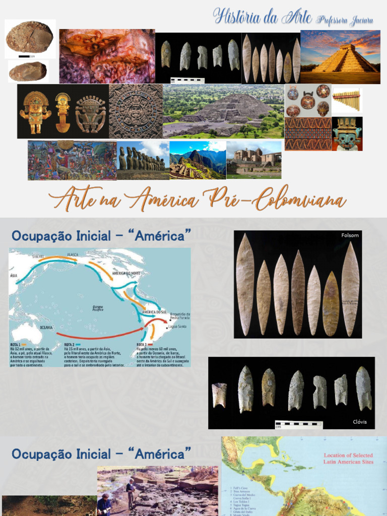 Aula Tema Arte Na América Pré-Colonial | PDF | Civilização Maia | Era ...