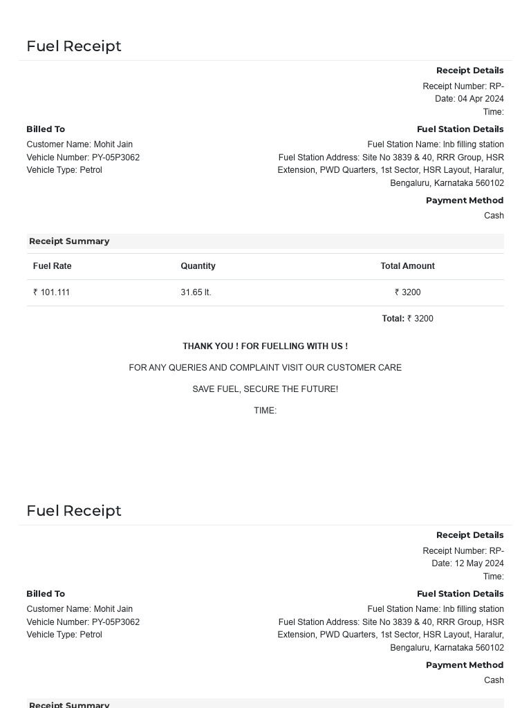 Uploads Employee Flexi Benefit Report FLX-27 Petrolrecepit | PDF ...
