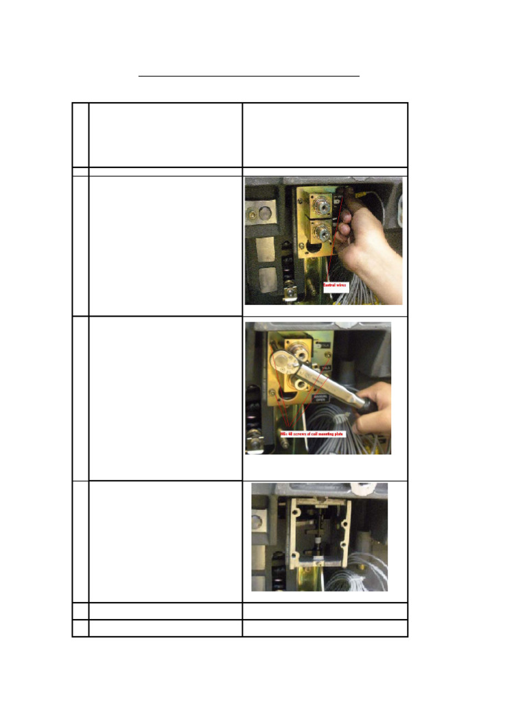 Procedure For Replacement of Coil Assembly | PDF