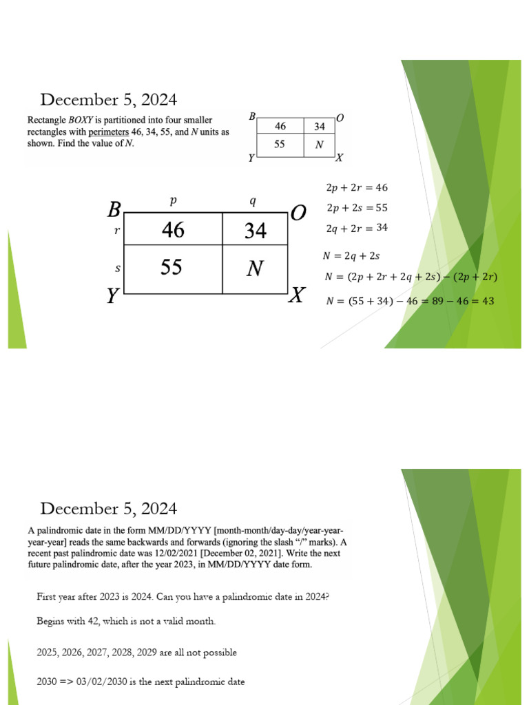 MOEMS Lectures Mercer Dec5 2024 | PDF