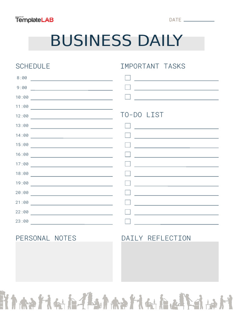 Business Daily Planner | PDF
