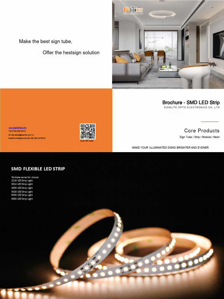 Signlite SMD LED Strip Specifications | PDF | Light Emitting Diode ...