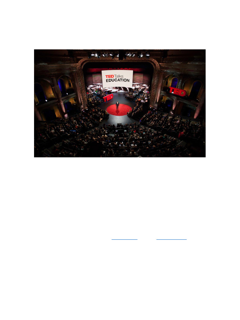 Proyecto TEDTalks: Exposición Oral en ESO | PDF | Hablar en público ...
