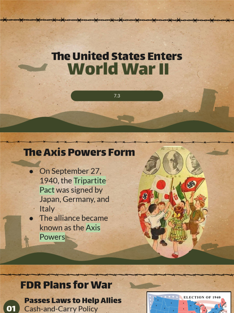 7.3 The US Enters The War | PDF