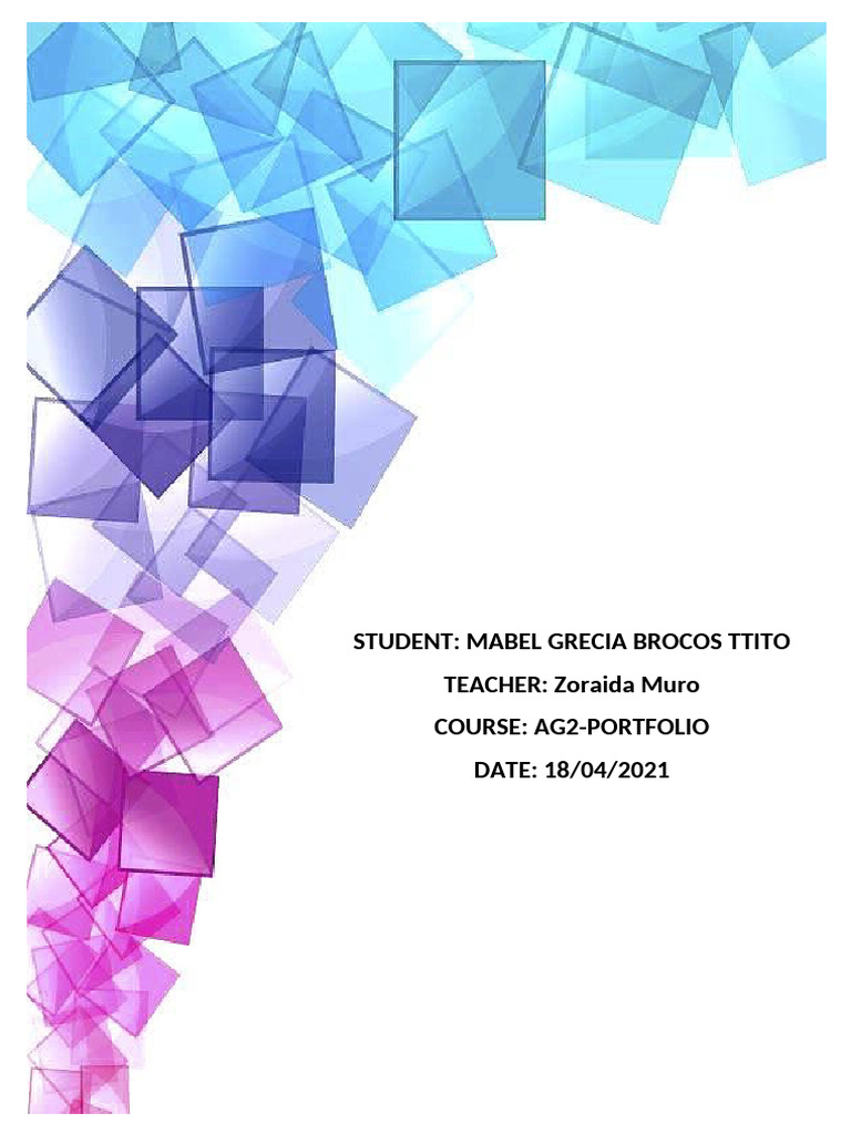 Ag2 Portfolio Model | PDF | Cuisine | Foods