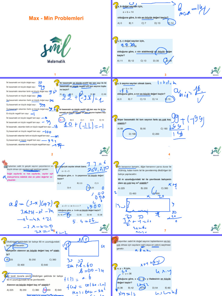 2 - Max - Min Problemleri | PDF