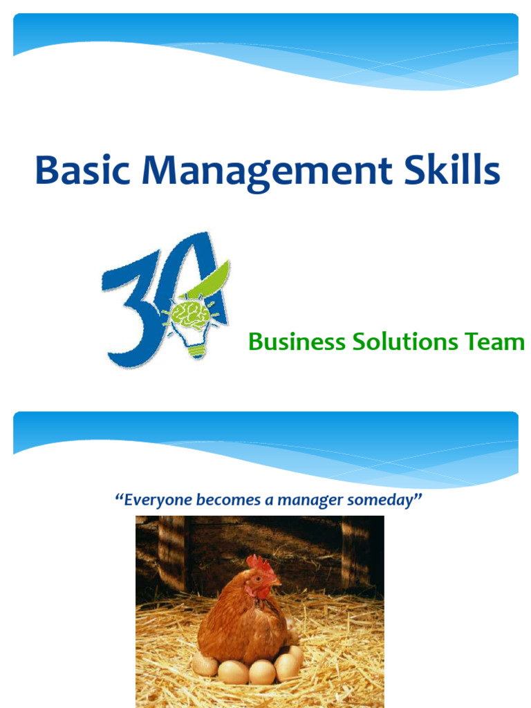 Basic Management Skills Ashraf Draft | PDF | Skill | Employment