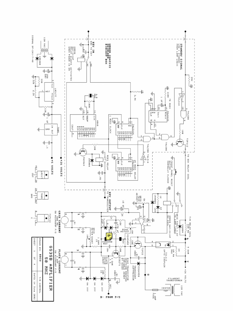 GS35B Amp Schematic | PDF