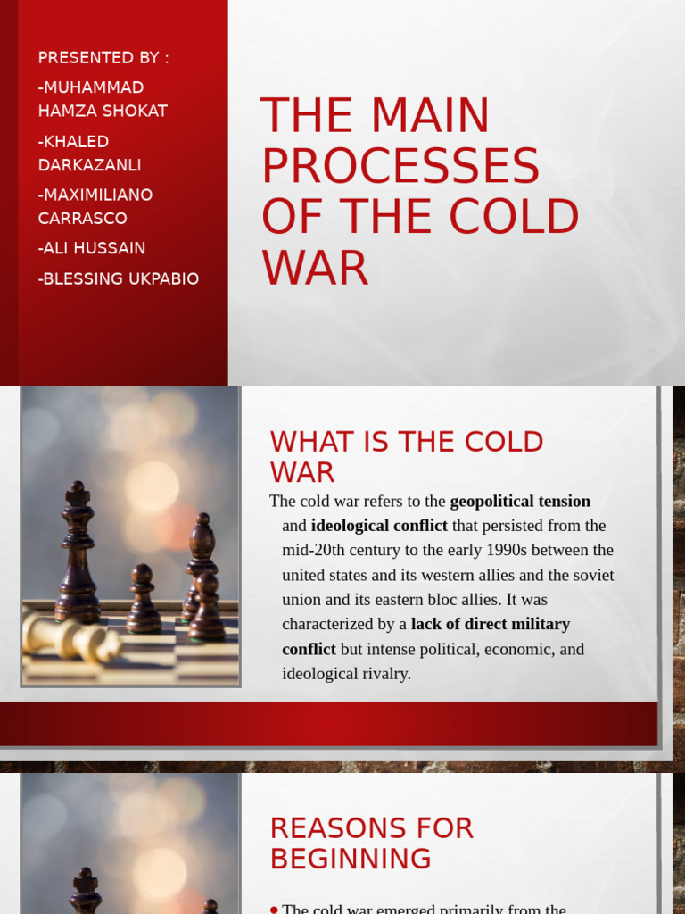 Key Events of the Cold War | PDF | Cold War | Astronauts