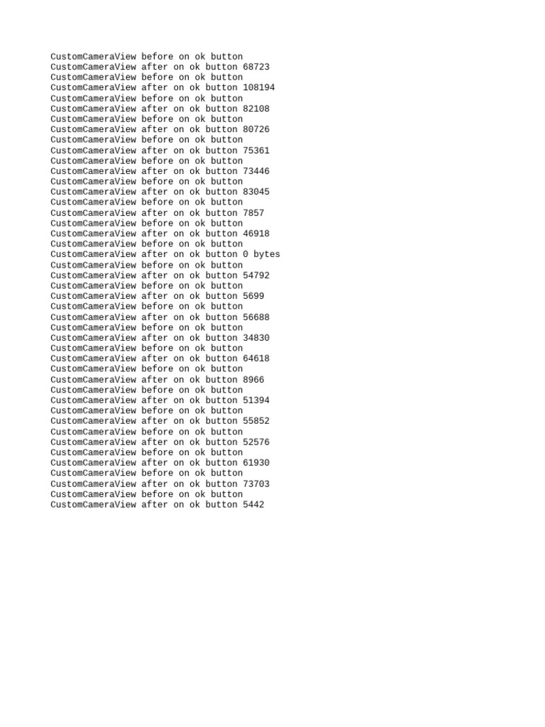 Know Camera Log | PDF