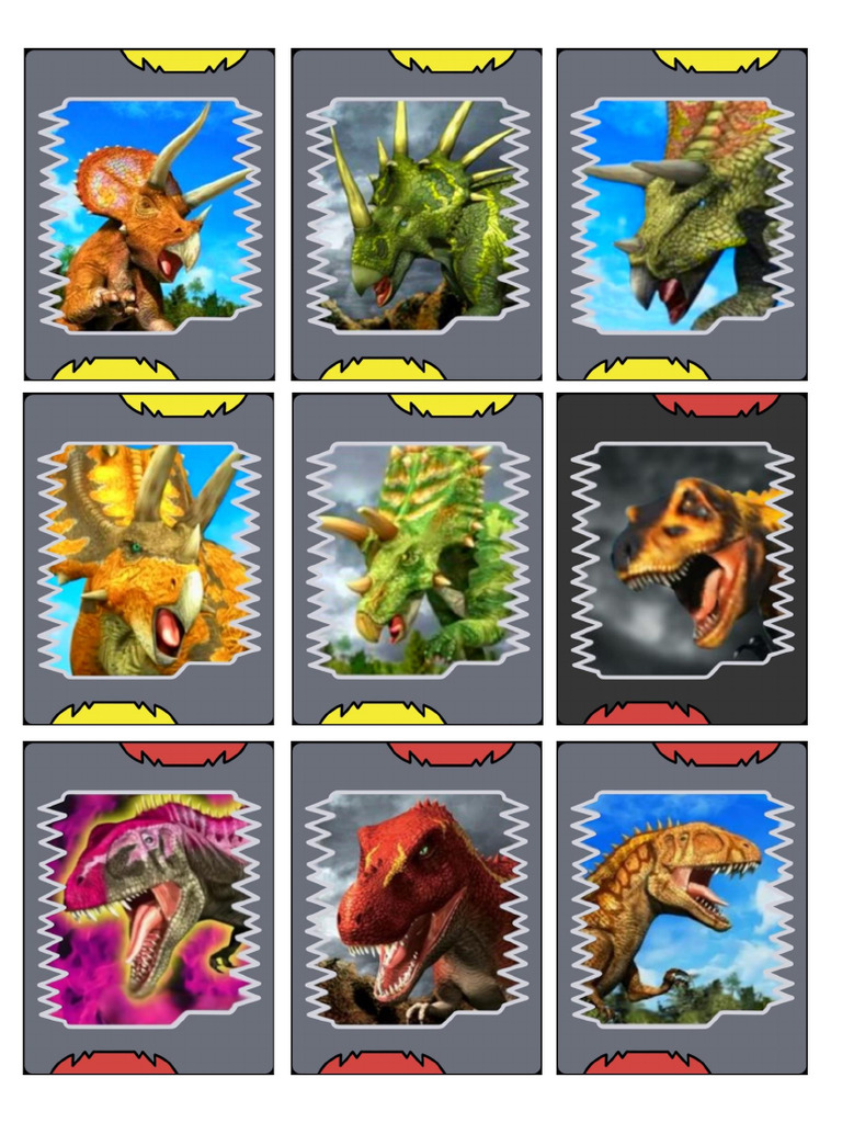 Dinosaur King Cards | PDF