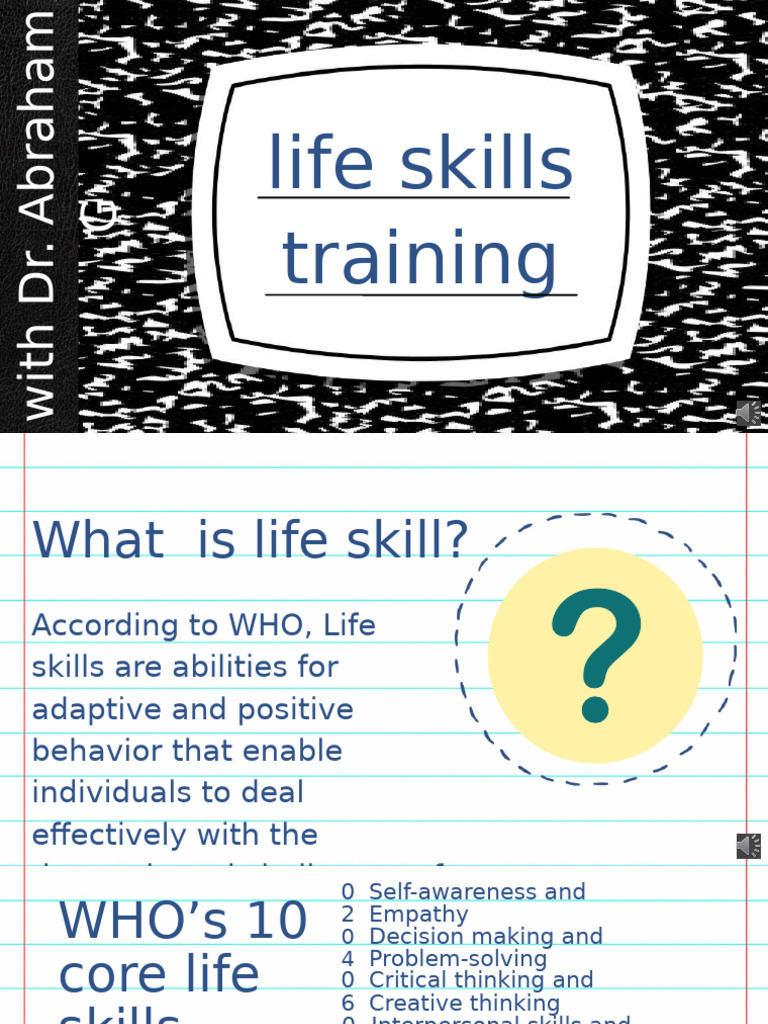 Essential Life Skills Training Guide | PDF | Skill | Emotions