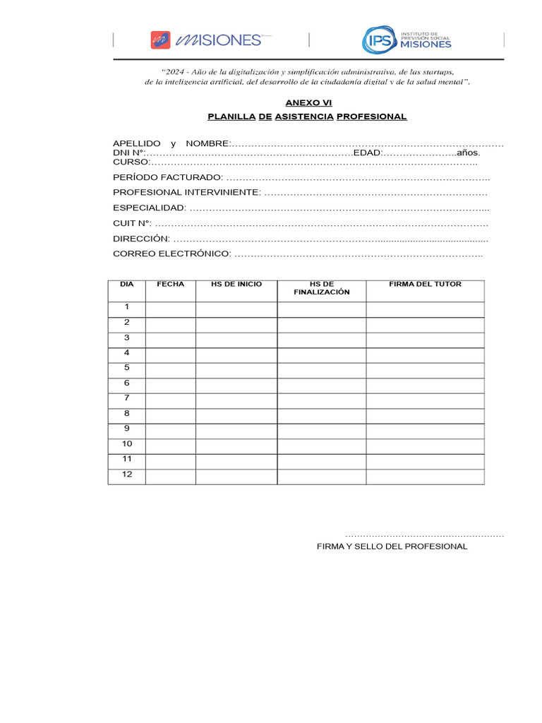 Anexo Vi y Vii | PDF